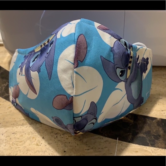 Accessories | Stitch Mask Original Disney Fabric Reversible | Poshmark